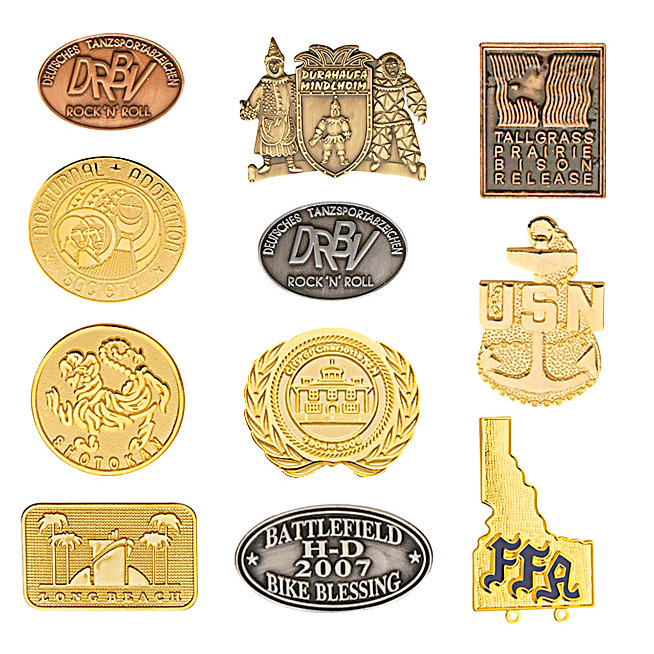 DIE STRUCK LAPEL PINS | DecalNC.com