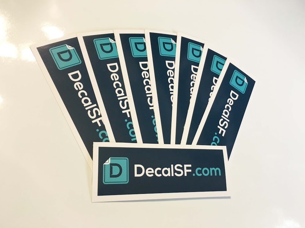 RECTANGLE DECALS | DecalNC.com
